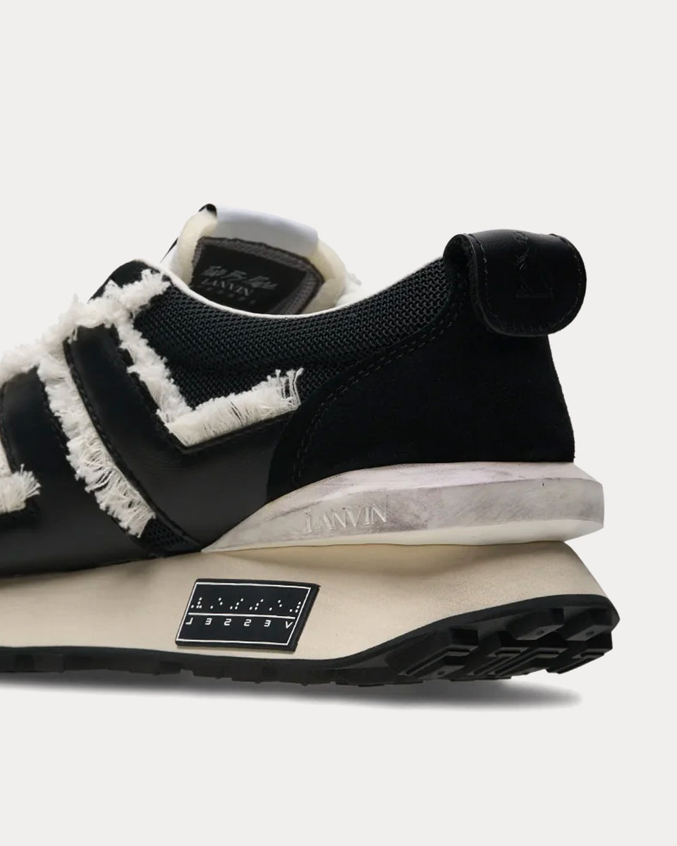 Lanvin x xVESSEL Mesh Bumper Black Low Top Sneakers - Sneak in Peace