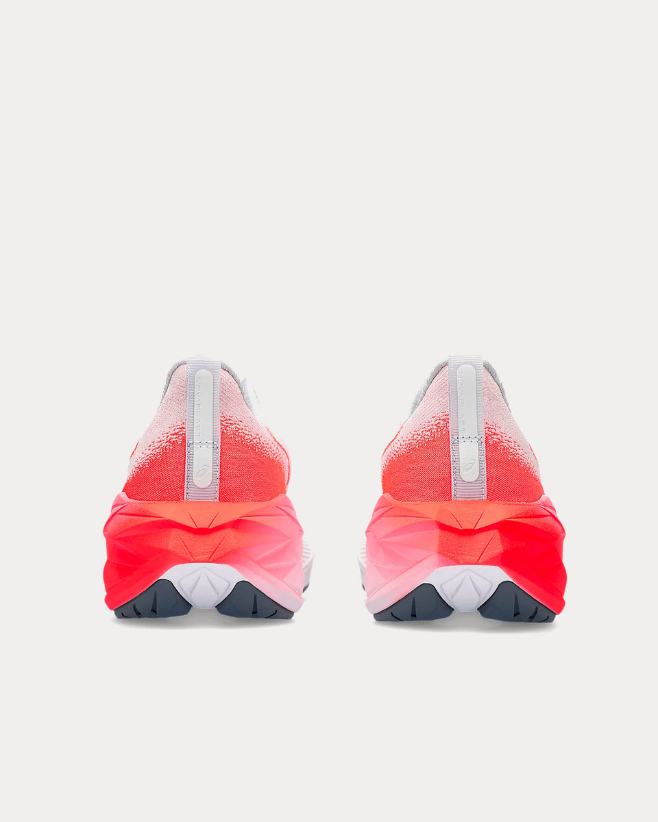 Asics Novablast 4 White Sunrise Red Running Shoes Sneak In Peace