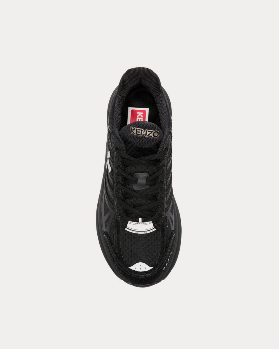 Kenzo Pace Tech Runner Black Low Top Sneakers - Sneak in Peace