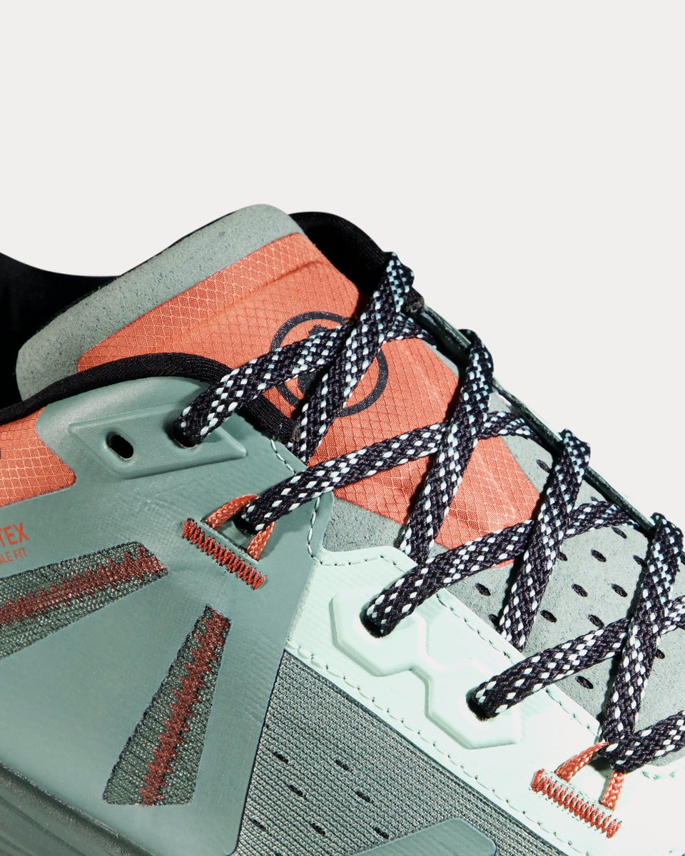 Mammut Saentis TR Low GTX Jade / Brick Running Shoes - Sneak in Peace