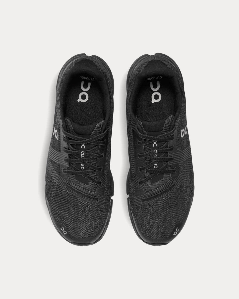 On Running Cloudgo Wide Black / Eclipse Running Shoes - Sneak in Peace