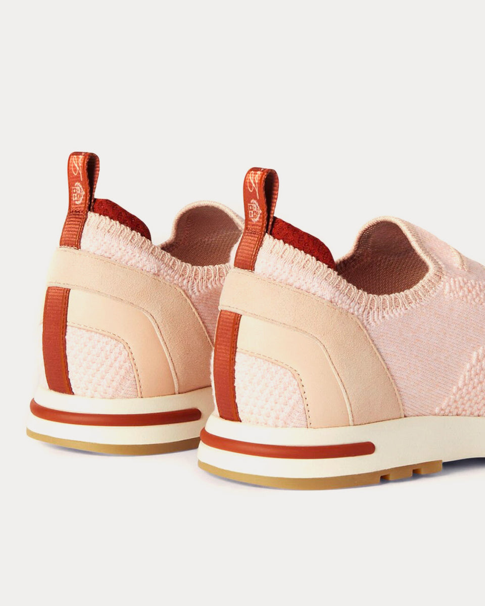 Loro Piana 360 LP Flexy Virgin Wool Chintz Rose Slip On Sneakers - Sneak in Peace