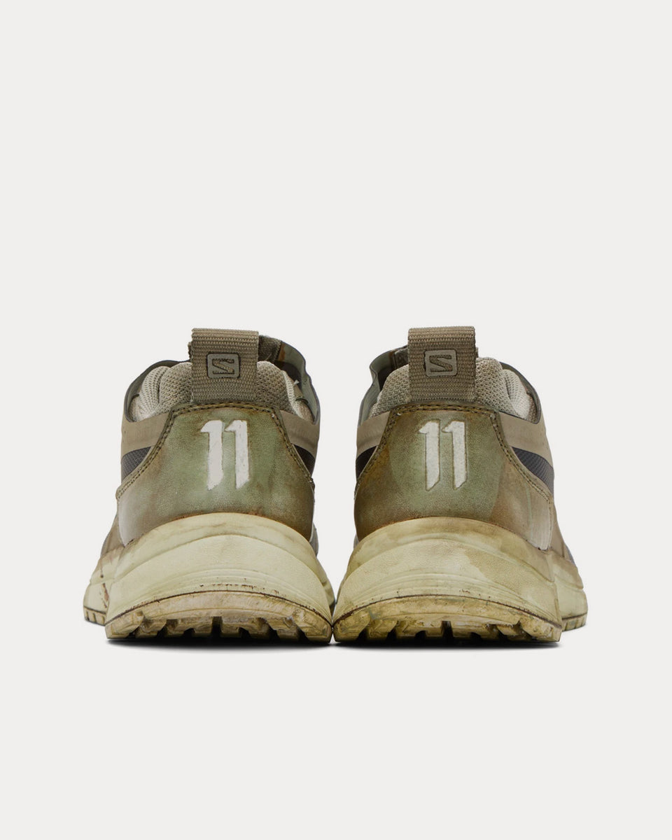 Salomon x 11 By Boris Bidjan Saberi Bamba 2 Green Low Top Sneakers ...