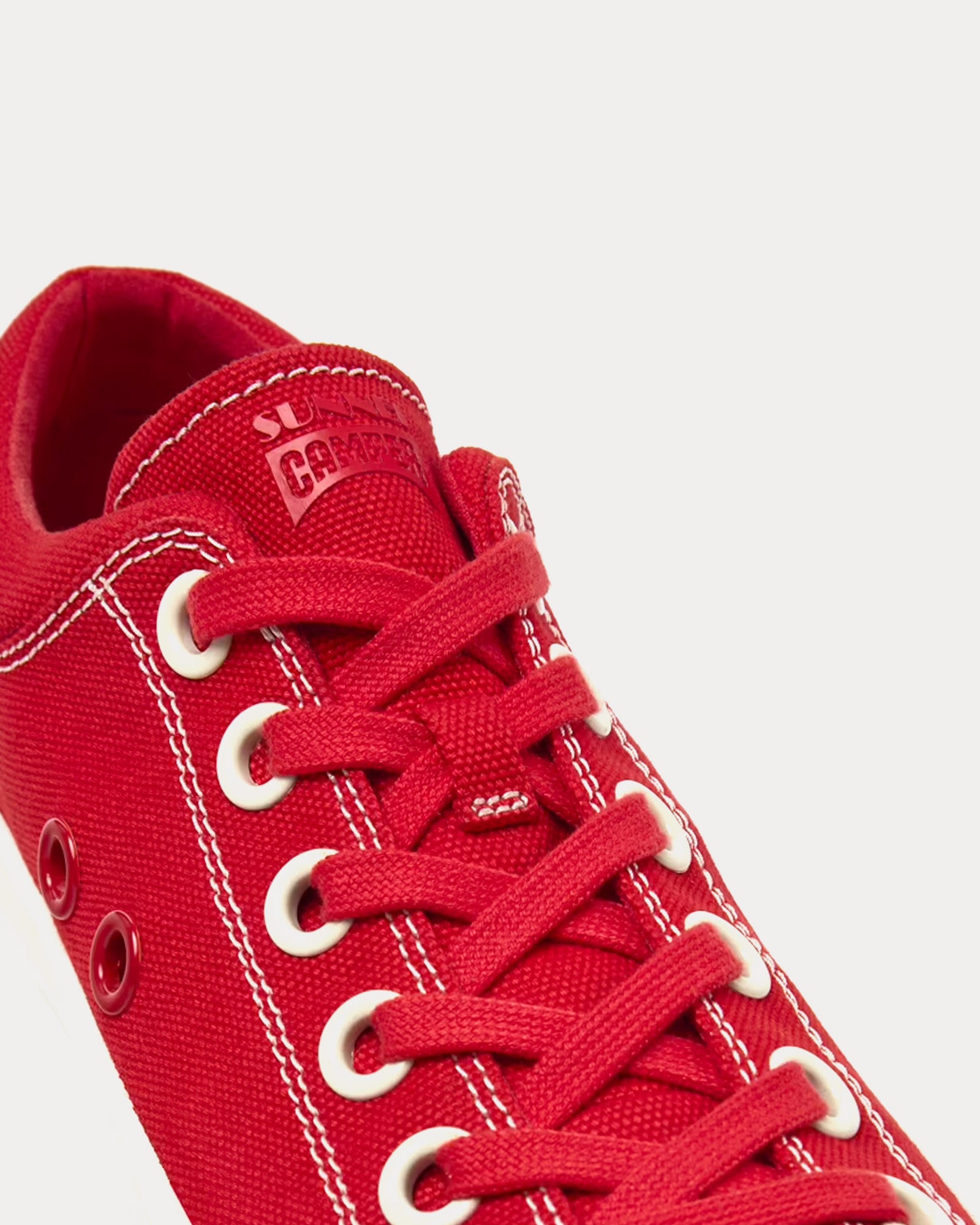 Sunnei x Camper Unisex Forone Red Low Top Sneakers