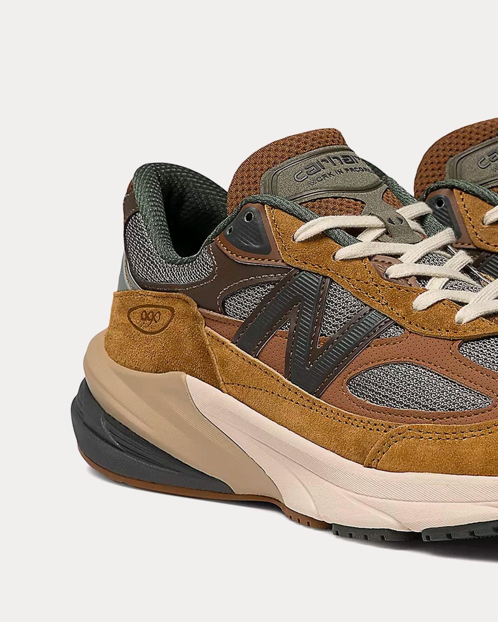 New Balance x Carhartt WIP Made in USA 990v6 Workwear / Sea Salt Low ...