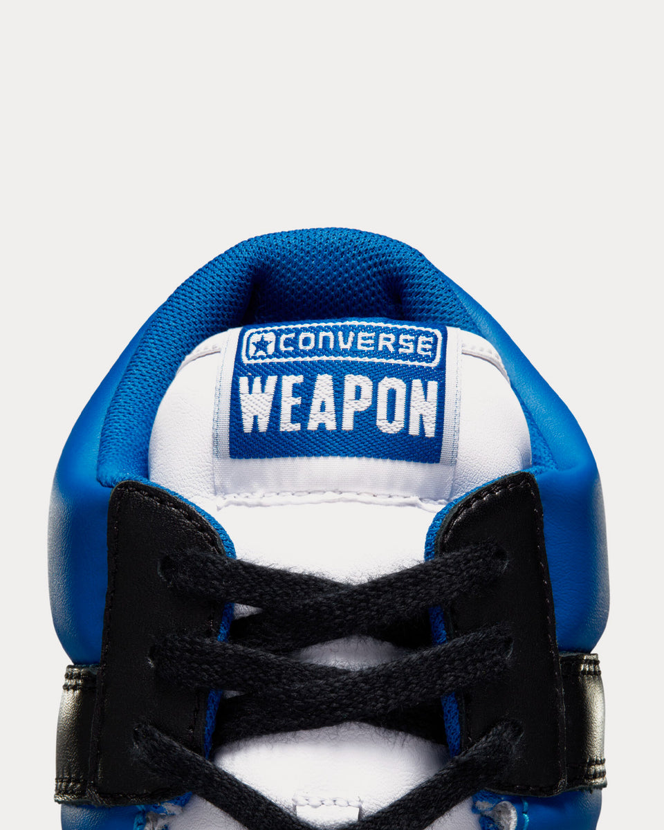 Converse x FRGMT Weapon White / Sport Royal / Black High Top Sneakers ...