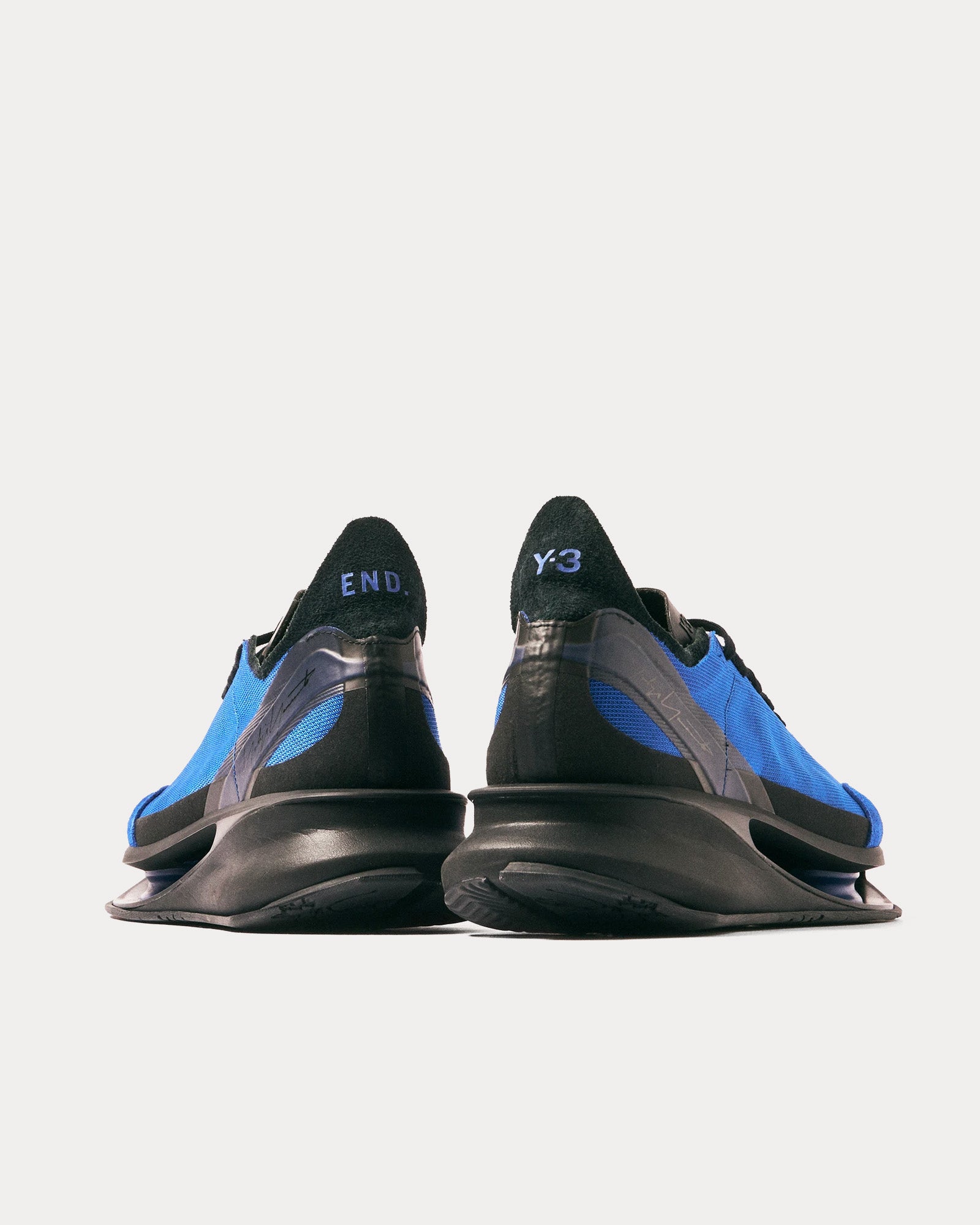 Y-3 x End. Unisex Gendo Run 'Cobalt' Blue / Black / Ink Running Shoes