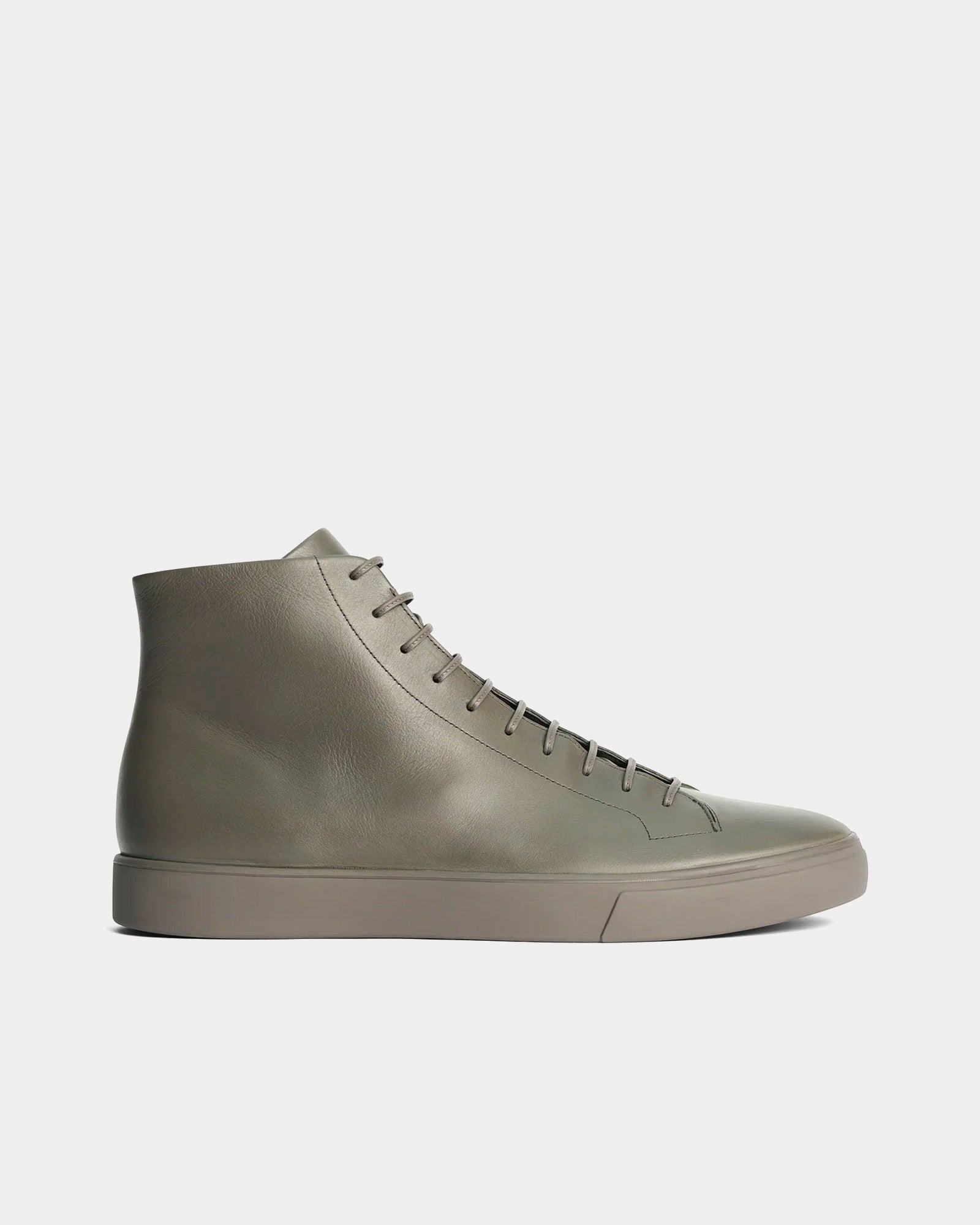 Isaac Reina Form Leather Pyrite High Top Sneakers - Sneak in Peace