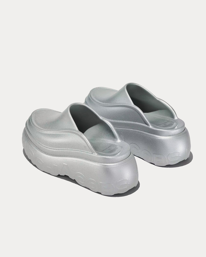 Marc Jacobs x Melissa Silver Clogs - Sneak in Peace