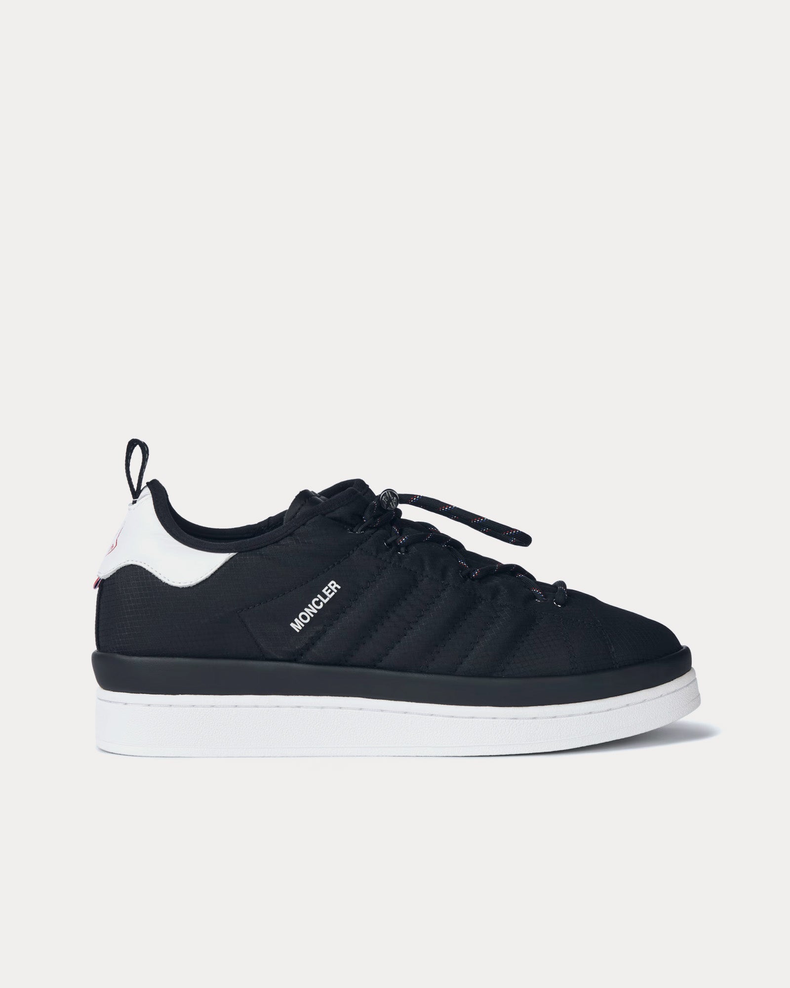 Buy Moncler x Adidas Unisex Campus Black Low Top Sneakers & Trainers