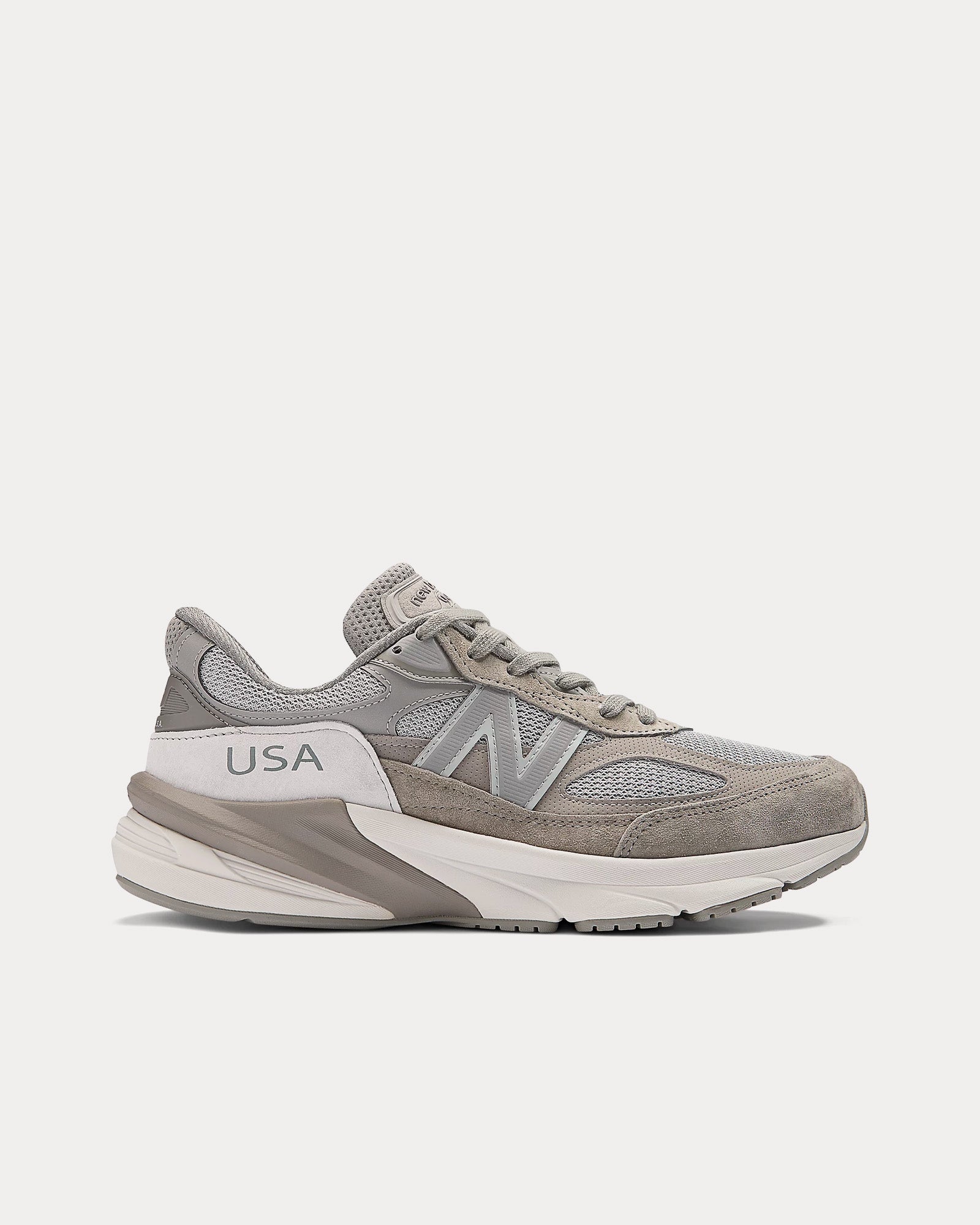 New Balance x WTAPS Men's Made in USA 990v6 Moon Mist / Mirage Gray Low ...