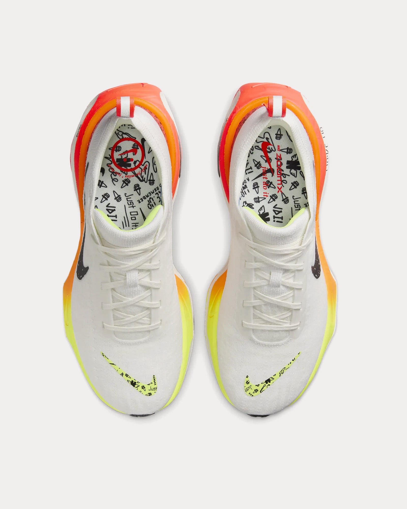 Nike Men's Invincible 3 White / Bright Crimson / Sail / Black Running Shoes