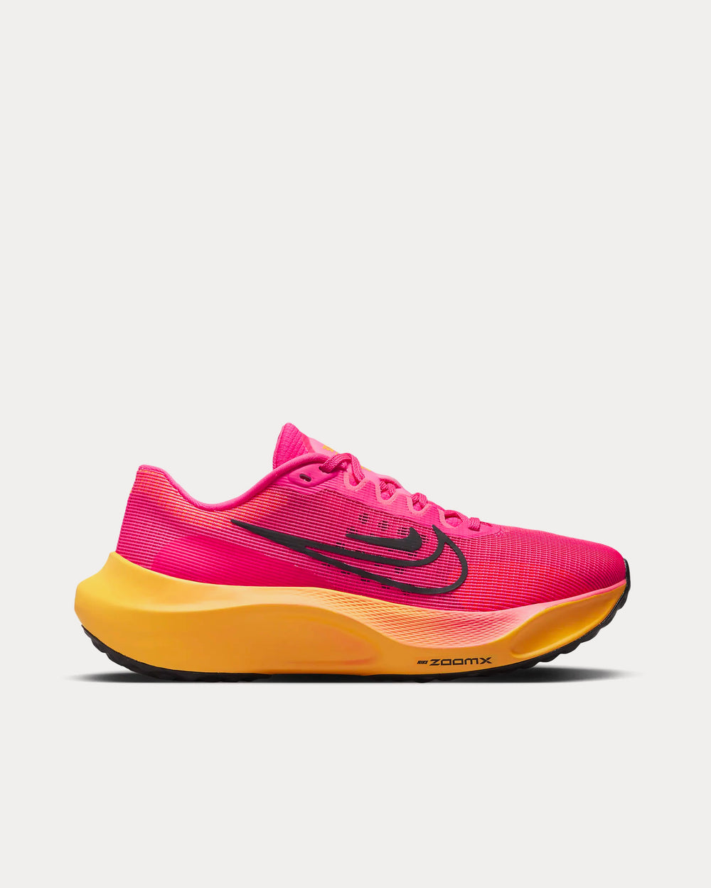 Nike Zoom Fly 5 Hyper Pink / Laser Orange / Black Running Shoes - Sneak ...
