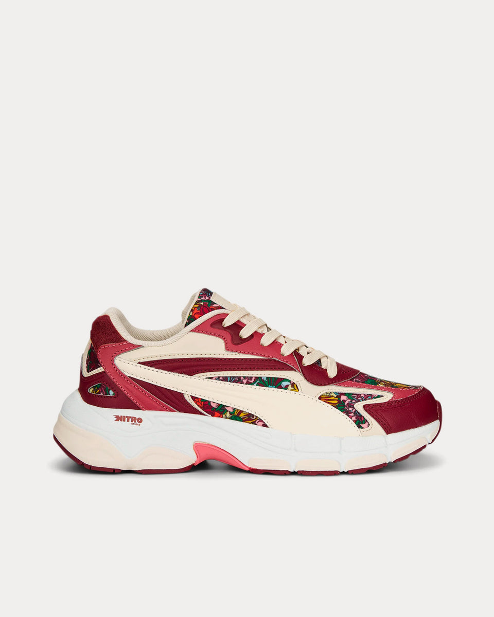Puma x Liberty Teveris NITRO Team Regal Red / Puma White Low Top ...