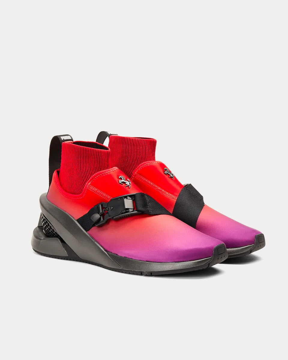 Ferrari x Puma ION F Sunset Red Slip On Sneakers - Sneak in Peace