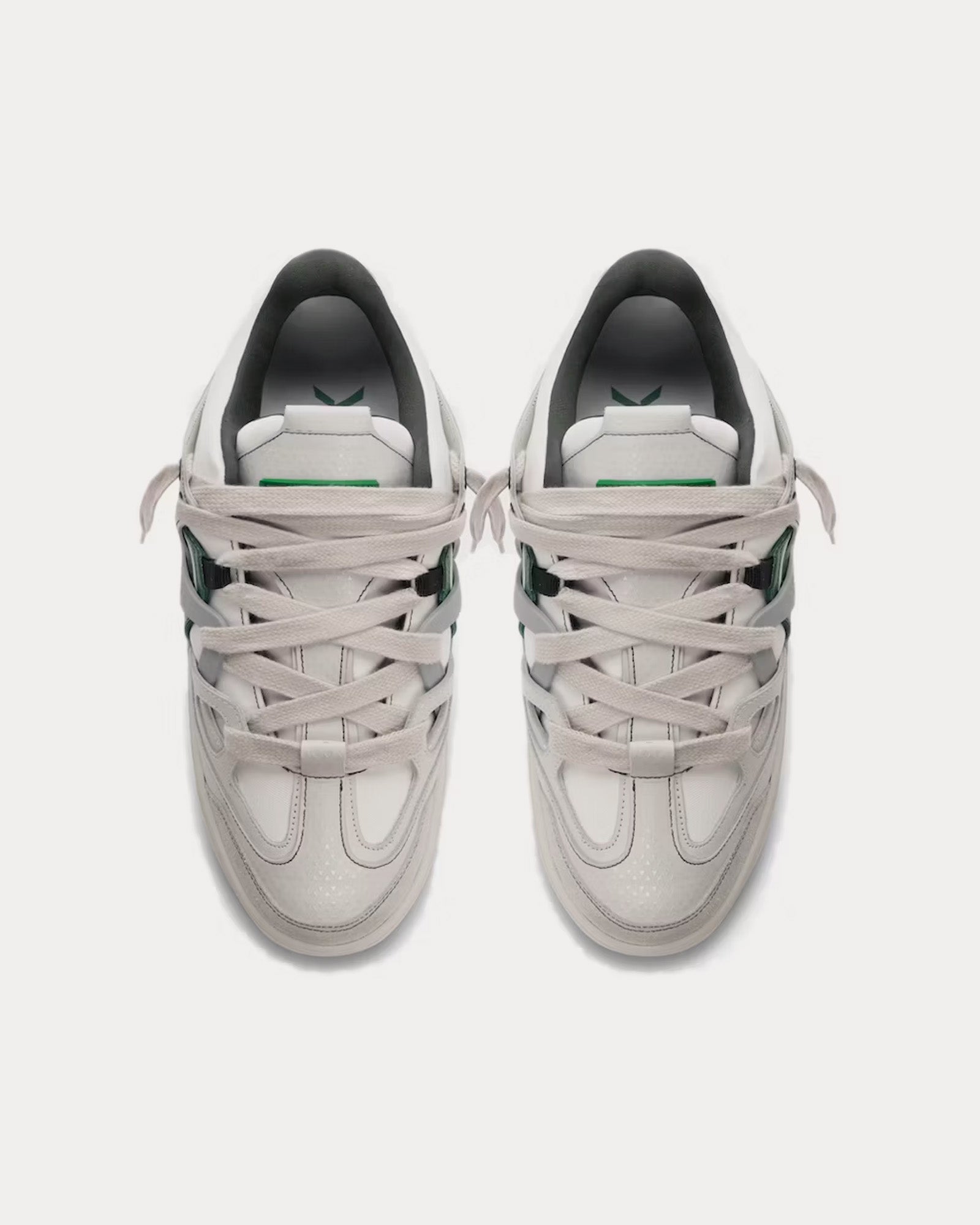 Represent x StockX Bully Grey Iron / Island Green Low Top Sneakers ...