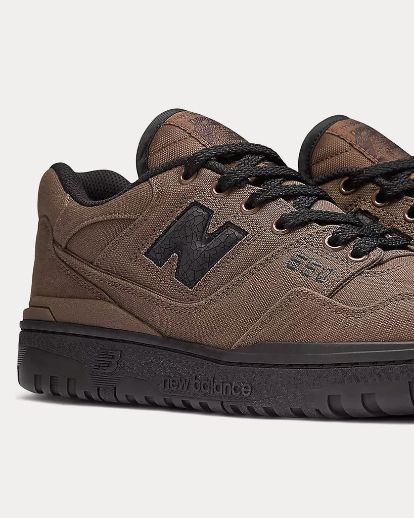 New Balance x thisisneverthat BB550 Brown / Black Low Top Sneakers ...