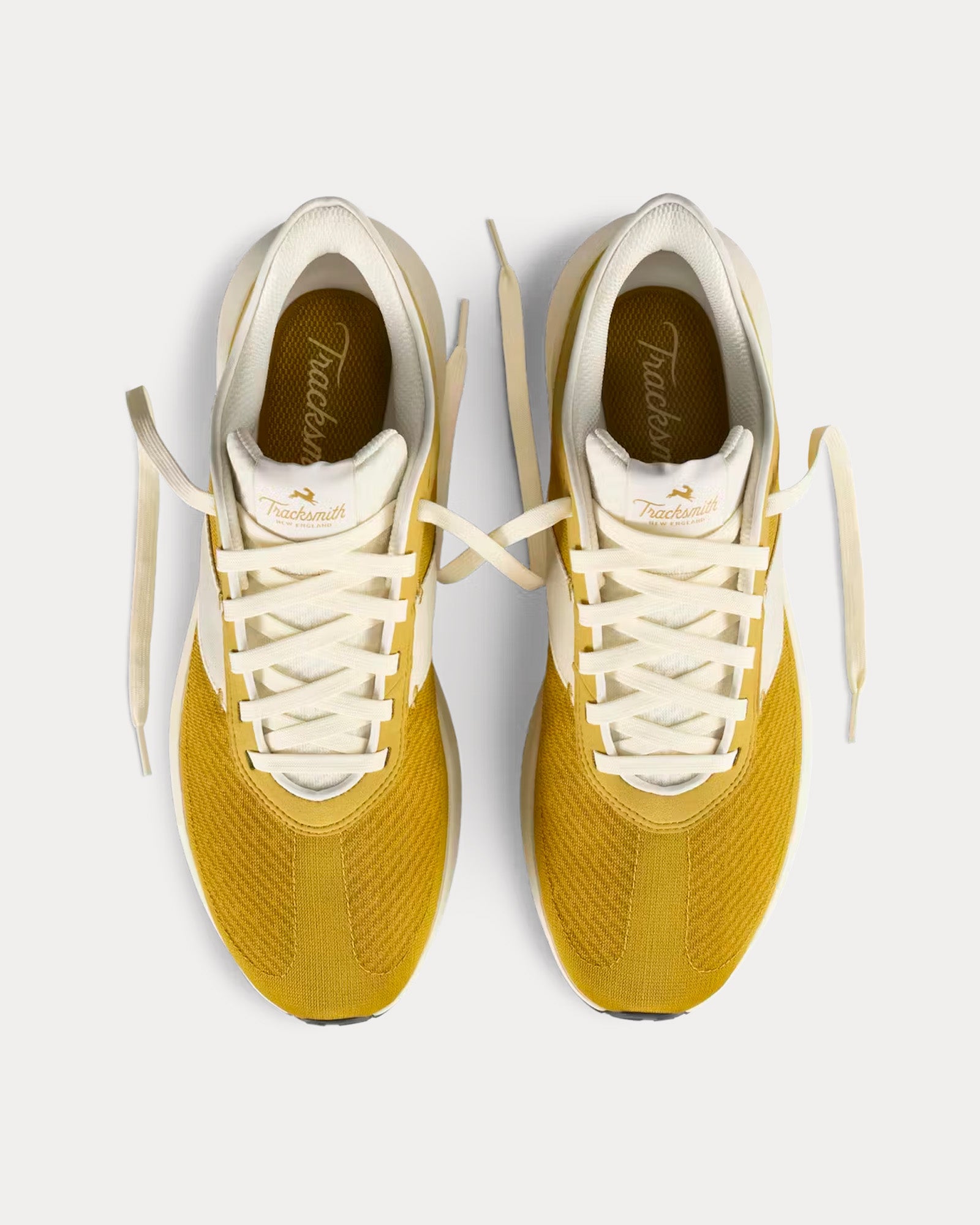 Tracksmith Unisex Eliot Runner Gold / Ivory Running Shoes