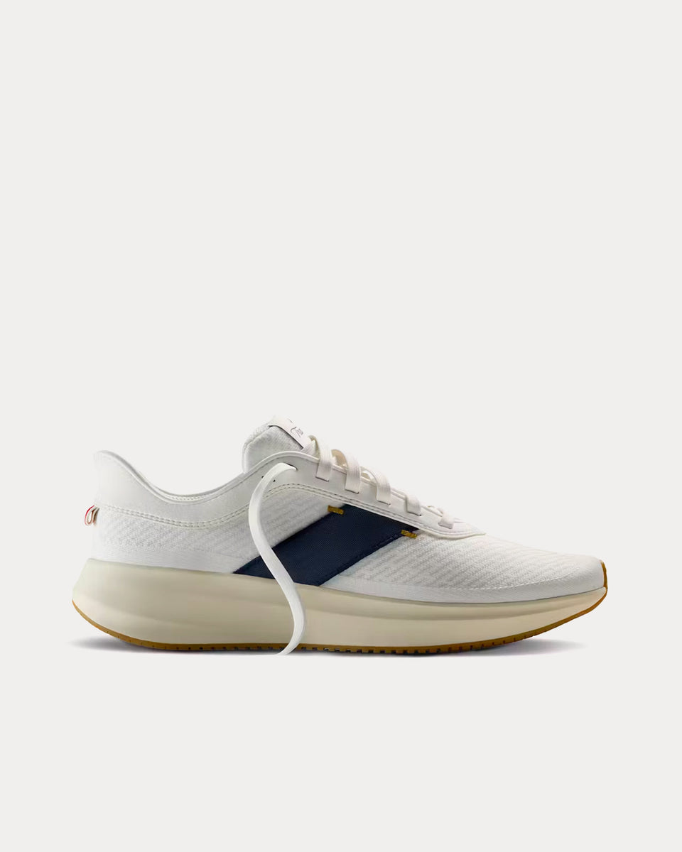 Tracksmith Eliot Runner Ivory / Navy Running Shoes - Sneak in Peace