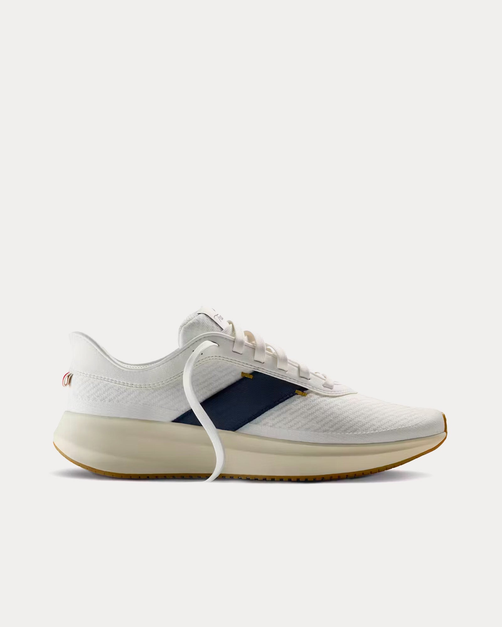 Tracksmith Unisex Eliot Runner Ivory / Navy Running Shoes