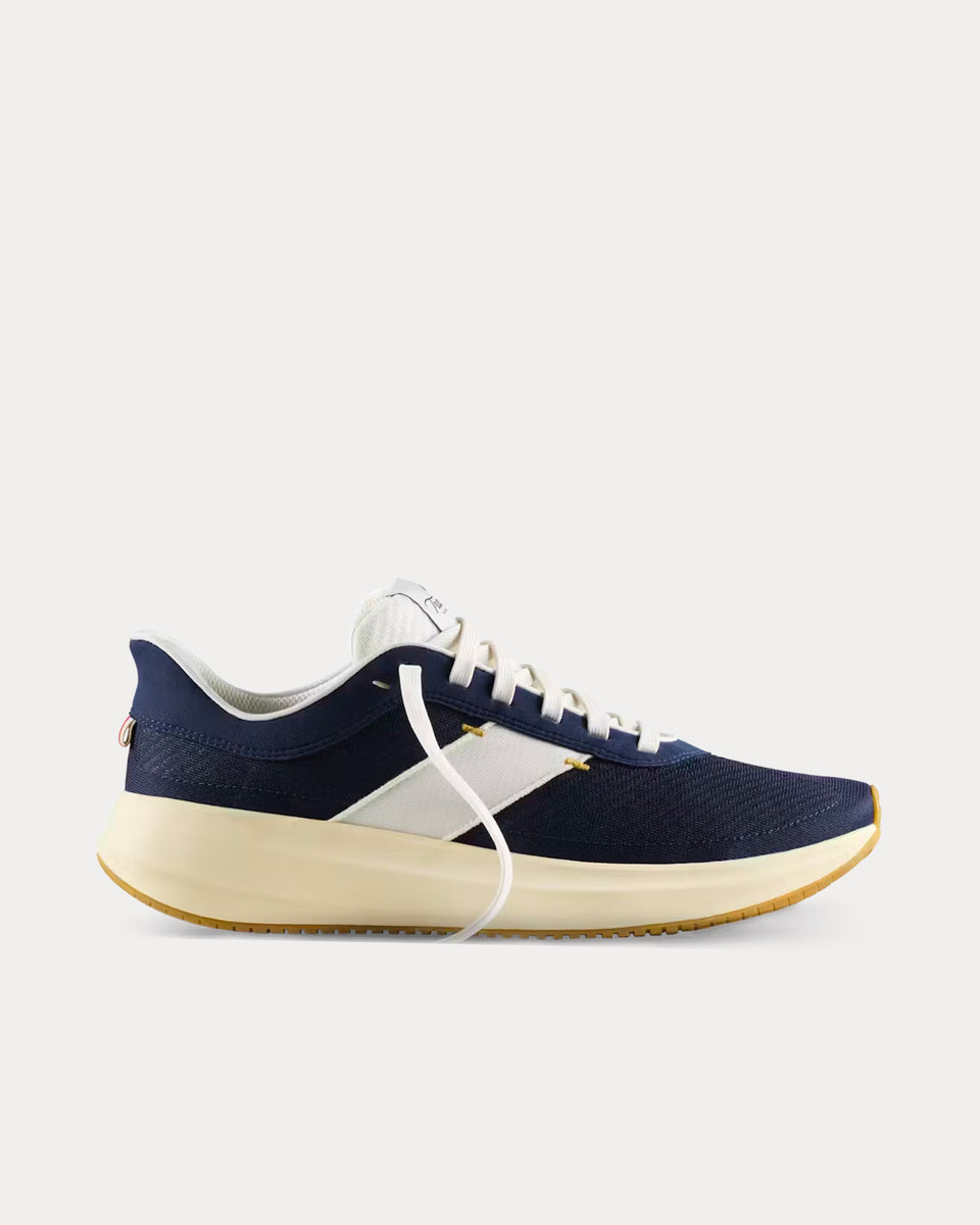 Tracksmith Eliot Runner Navy / Ivory Running Shoes - Sneak in Peace