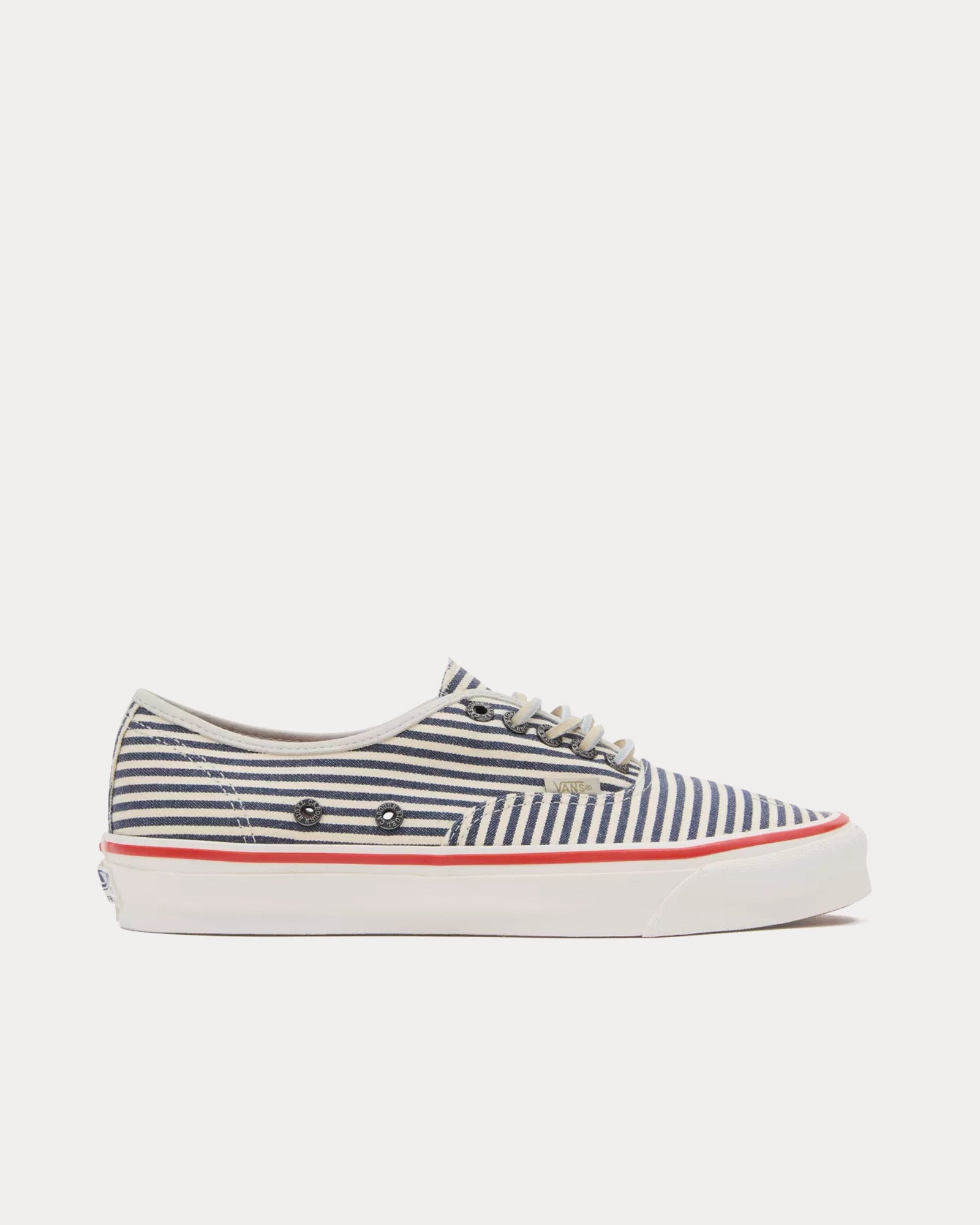 Vans x Nigel Cabourn Unisex OG of Authentic LX Blue / White Low Top ...