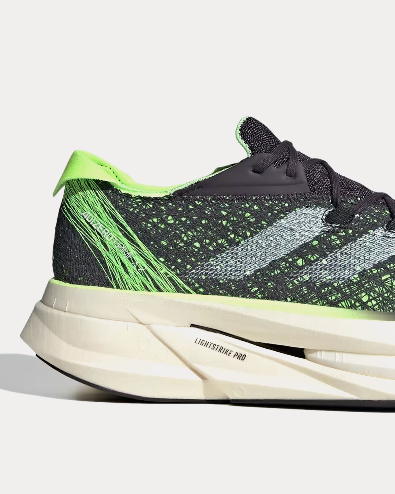 Adidas Adizero Prime X 2.0 Aurora Black / Zero Metalic / Green Spark ...