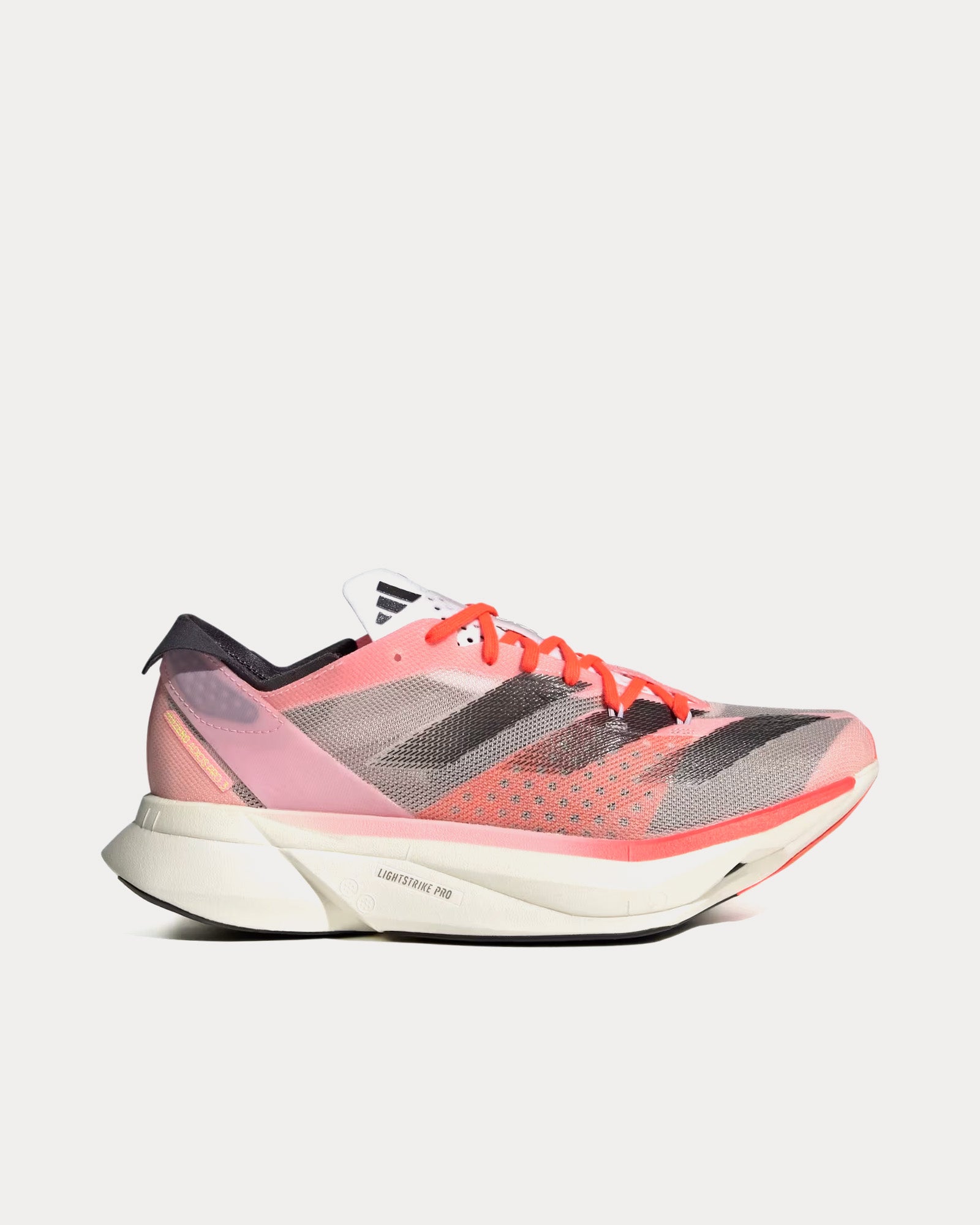 Adidas Adios Pro 3 Pink Spark / Aurora Met. / Sandy Pink Running Shoes ...
