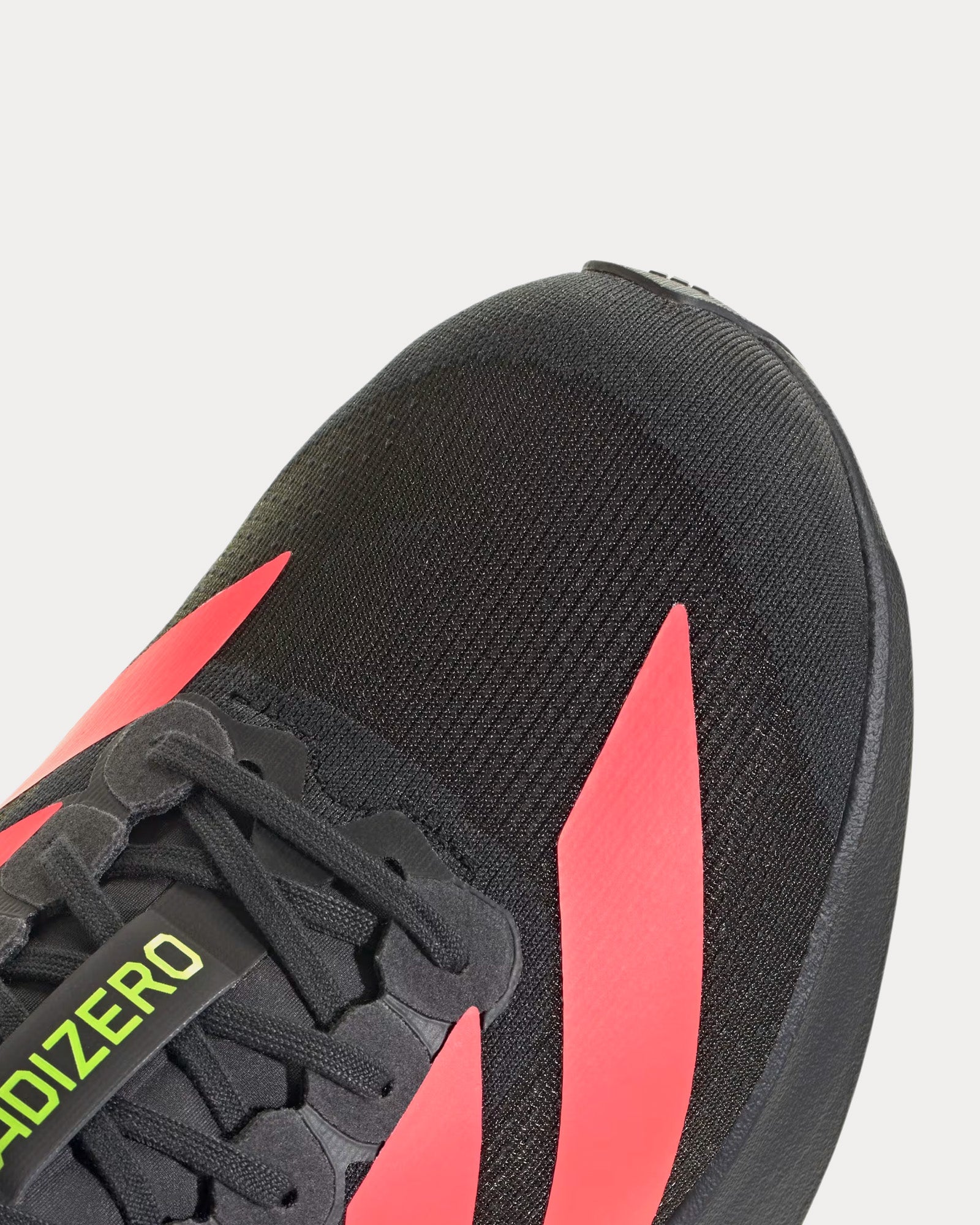 Adidas Men's Adizero EVO SL Carbon / Lucid Red / Solar Slime Running Shoes