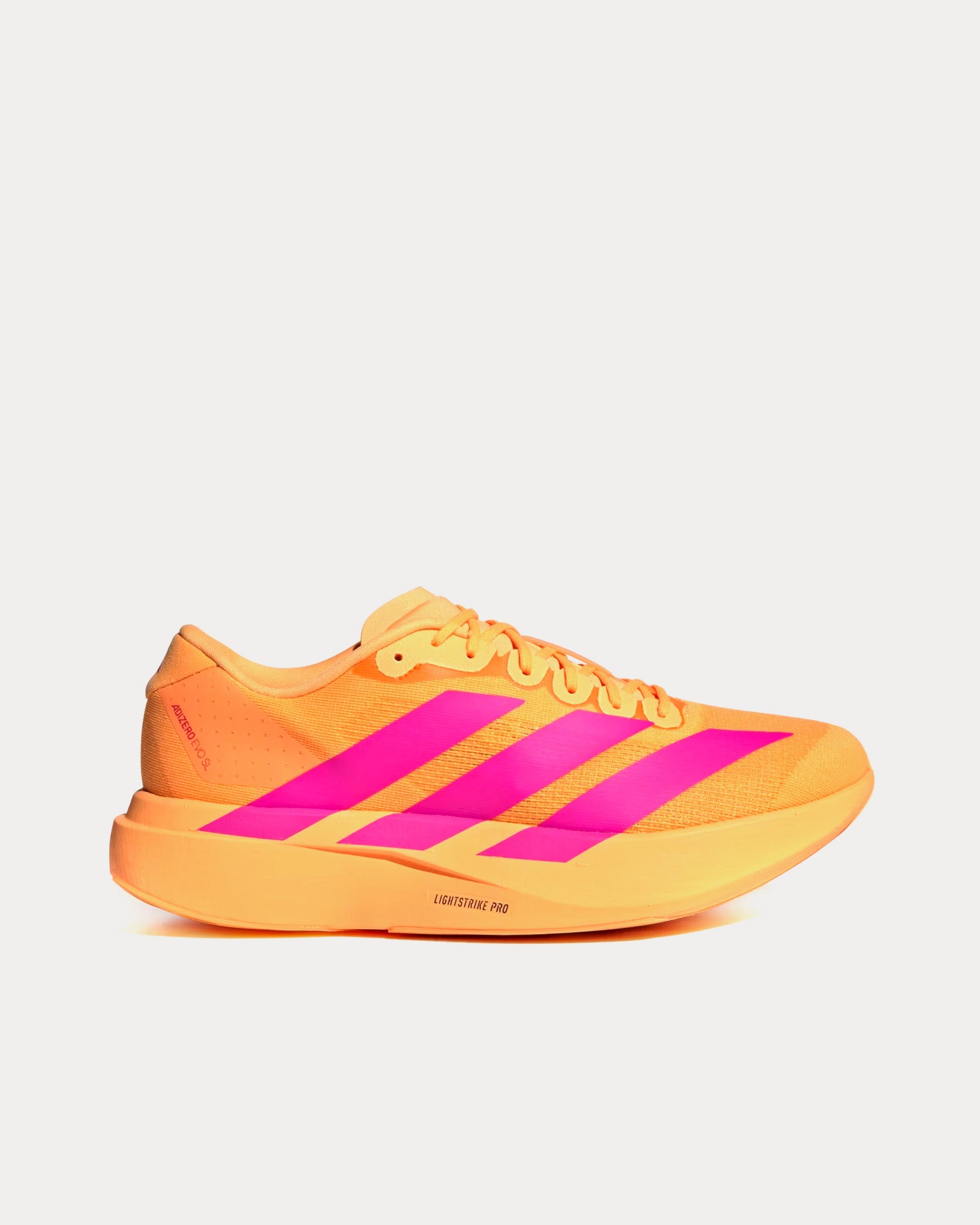 Adidas Women's Adizero EVO SL Flash Orange / Shock Pink / Iron Metallic ...