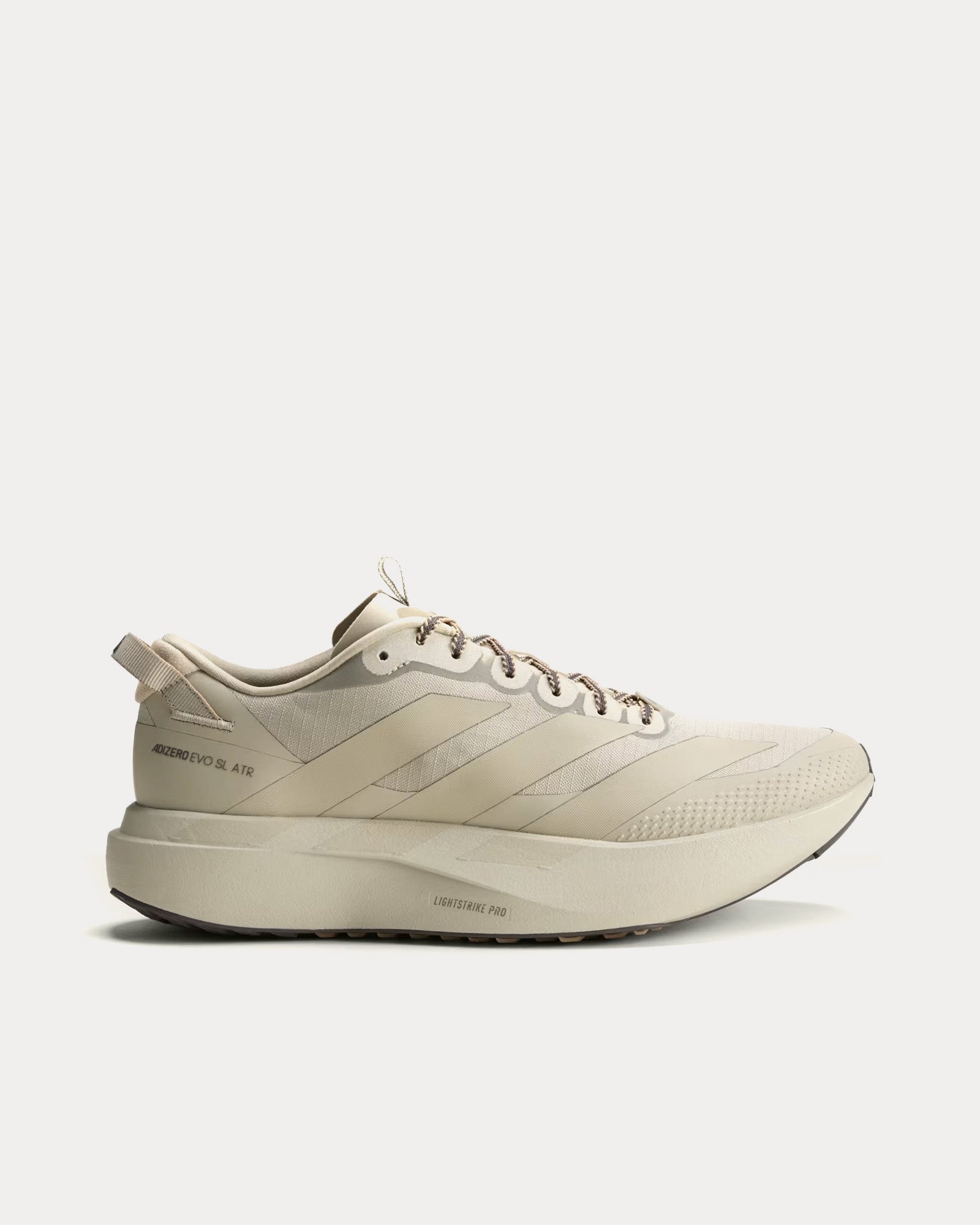 Adidas Men's Adizero EVO SL ATR Putty Grey / Putty Grey / Grey Strata ...