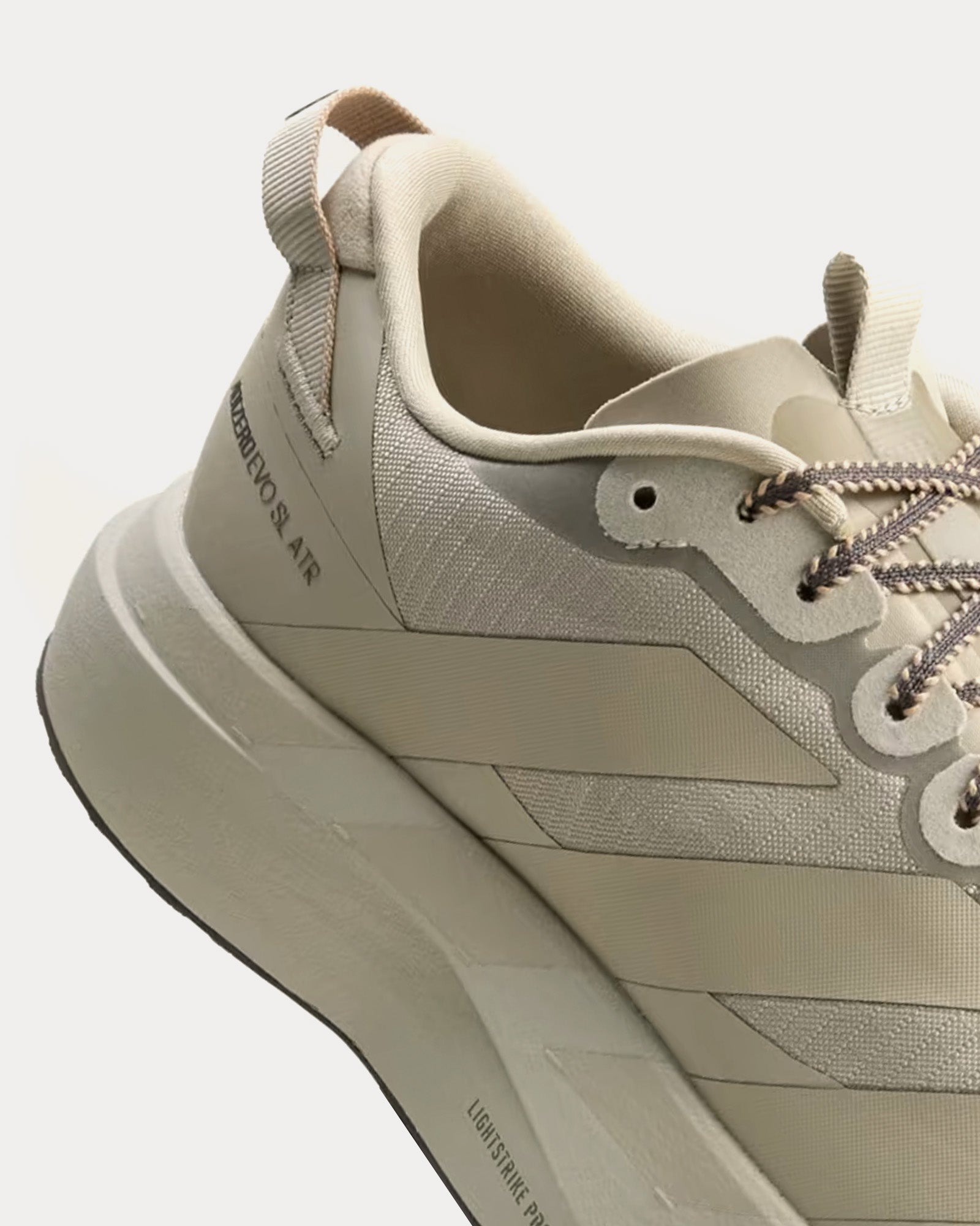 Adidas Men's Adizero EVO SL ATR Putty Grey / Putty Grey / Grey Strata ...