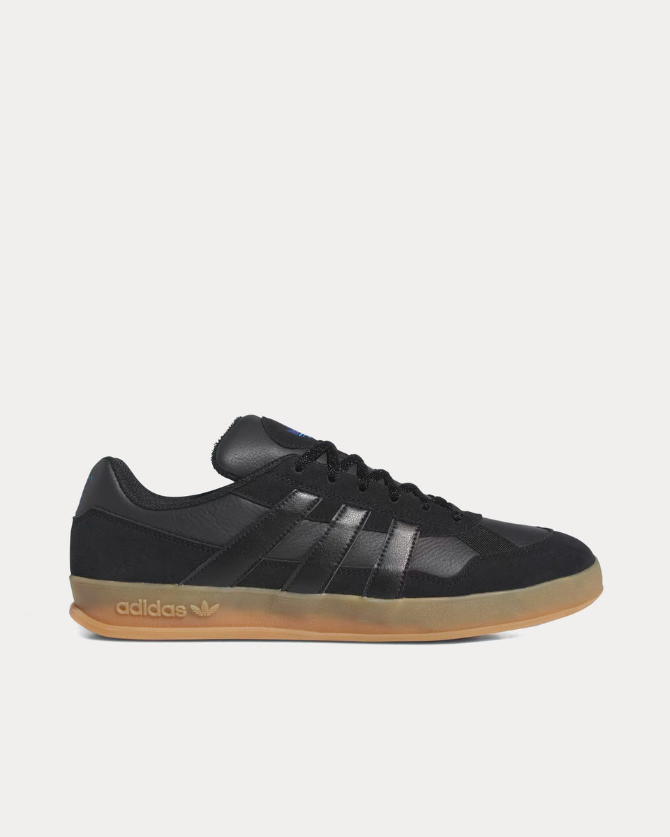 Adidas Aloha Super Core Black / Carbon / Blue Bird Low Top Sneakers ...