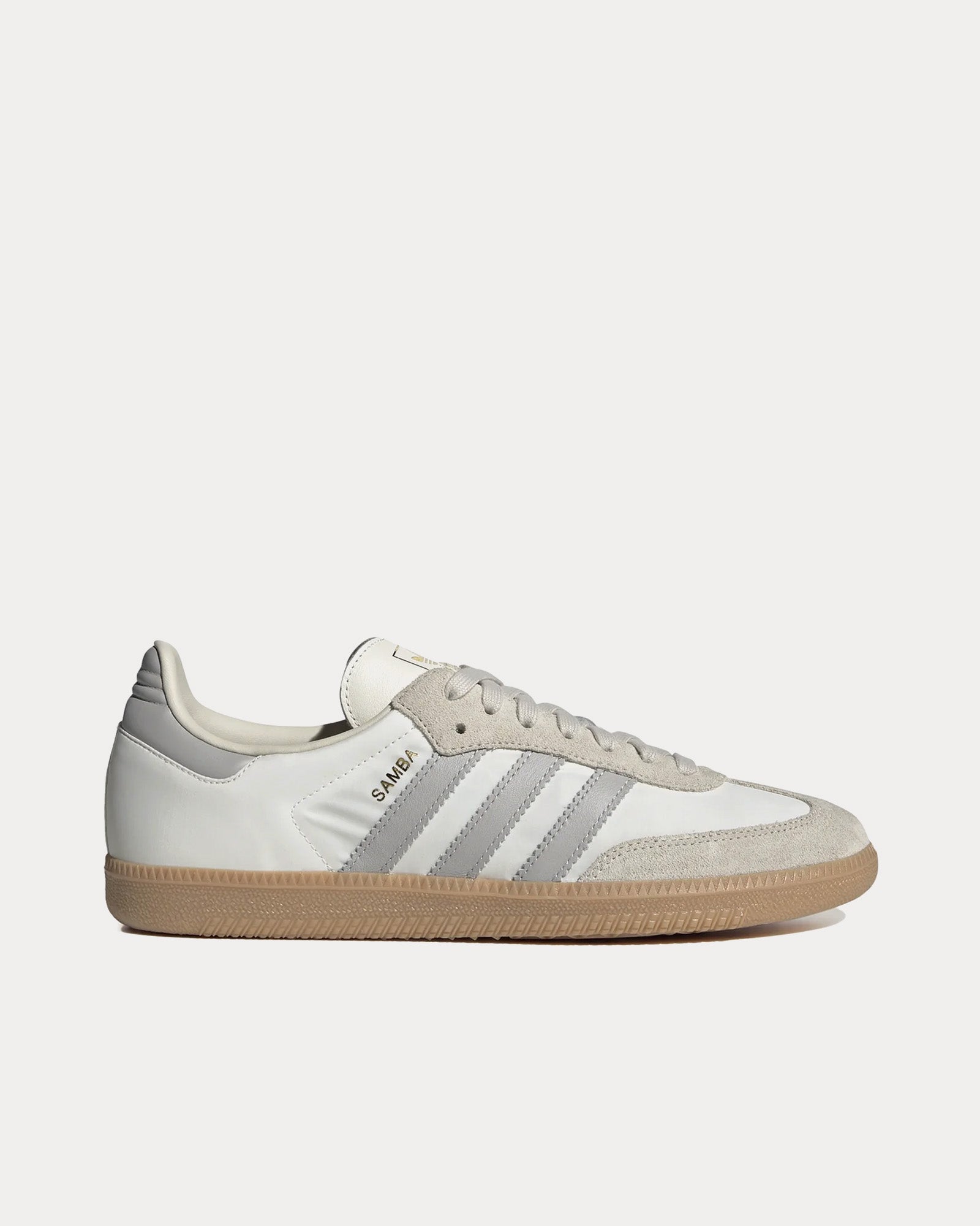 Buy Adidas Unisex Samba OG White / Off White / Grey / Aluminium Low Top ...