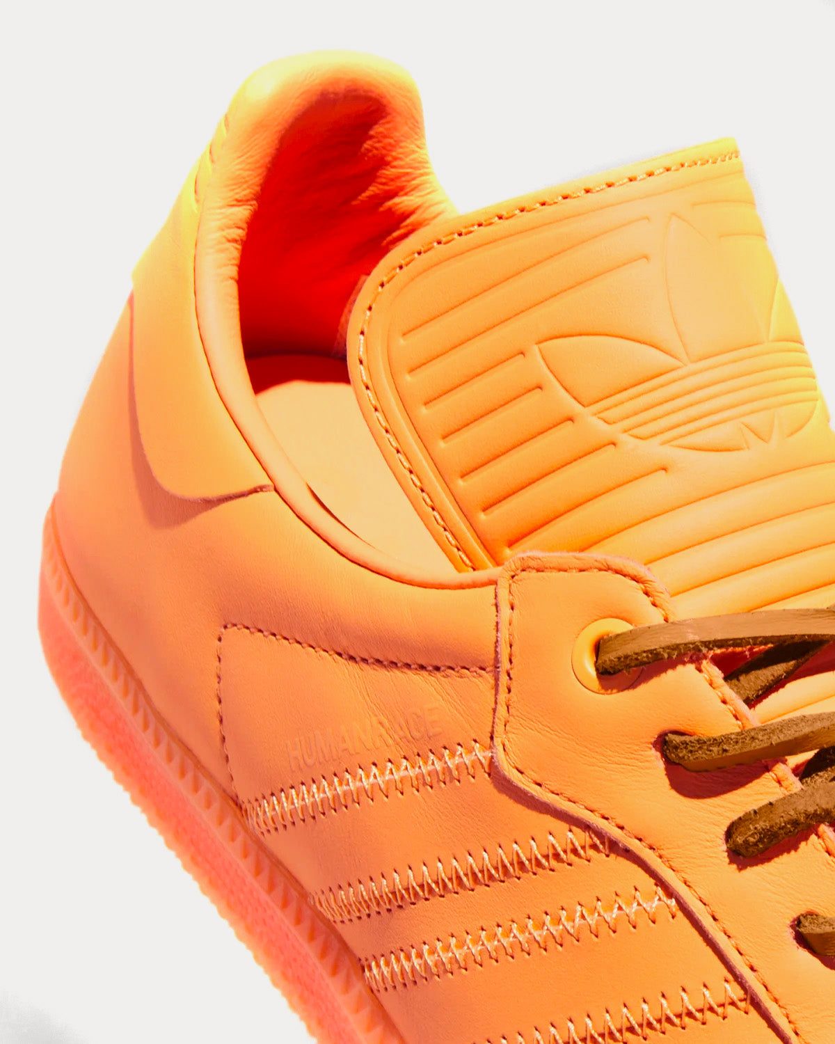 Adidas x Humanrace Samba Orange Low Top Sneakers - Sneak in Peace