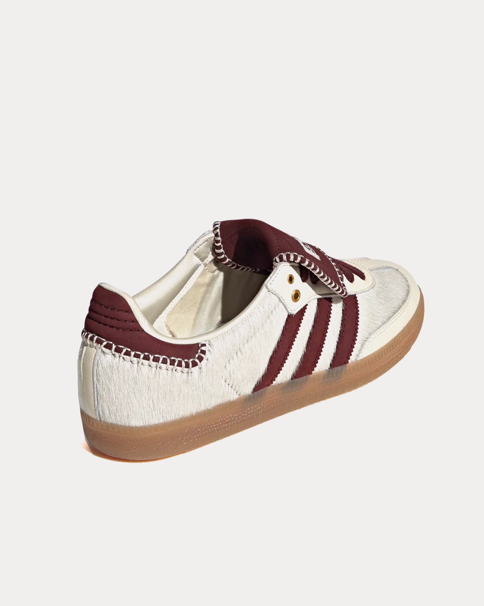 Adidas x Wales Bonner Unisex Samba Pony Tonal Cream White / Mystery ...