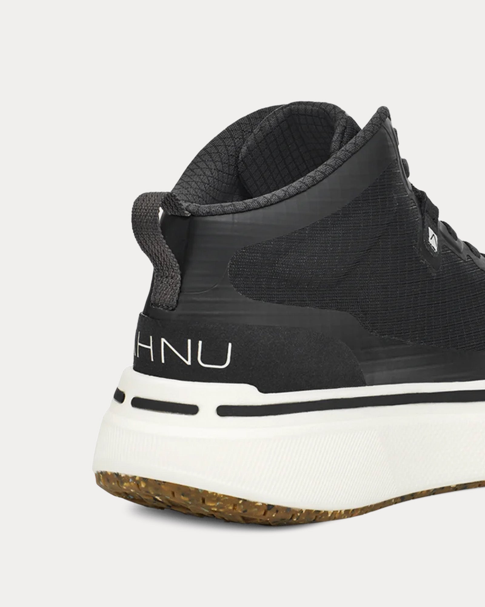 Ahnu Unisex Sequence 1 Mid Black / White Mid Top Sneakers & Trainers