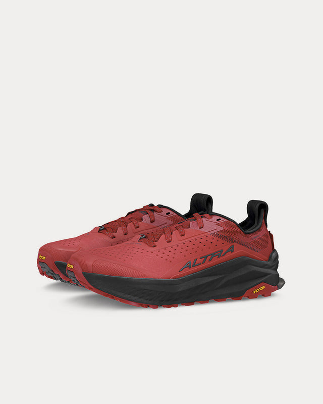 Altra Men's Olympus 6 Red Running Shoes