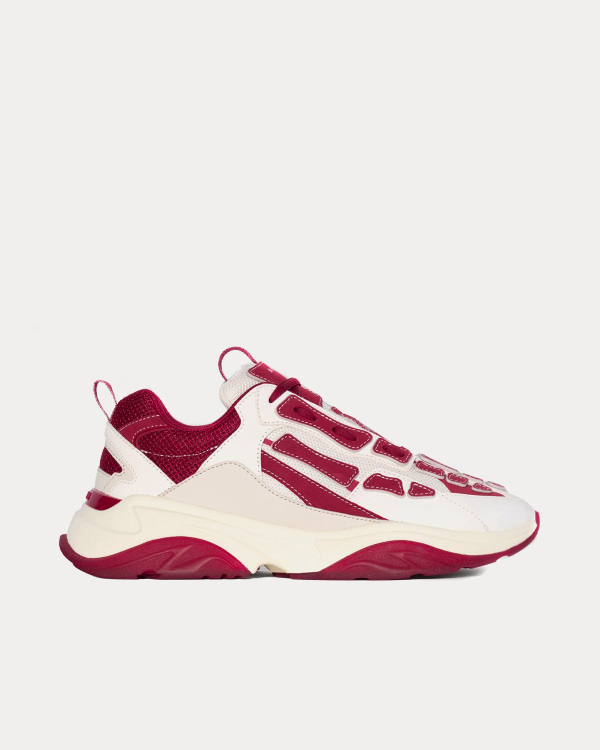 AMIRI Bone Runner Red / White Low Top Sneakers - Sneak in Peace