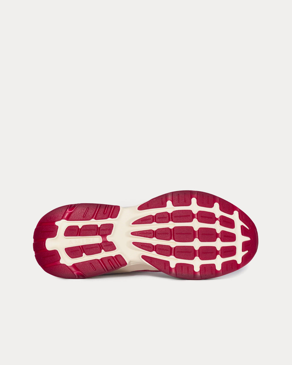 AMIRI Men's Bone Runner Red / White Low Top Sneakers & Trainers
