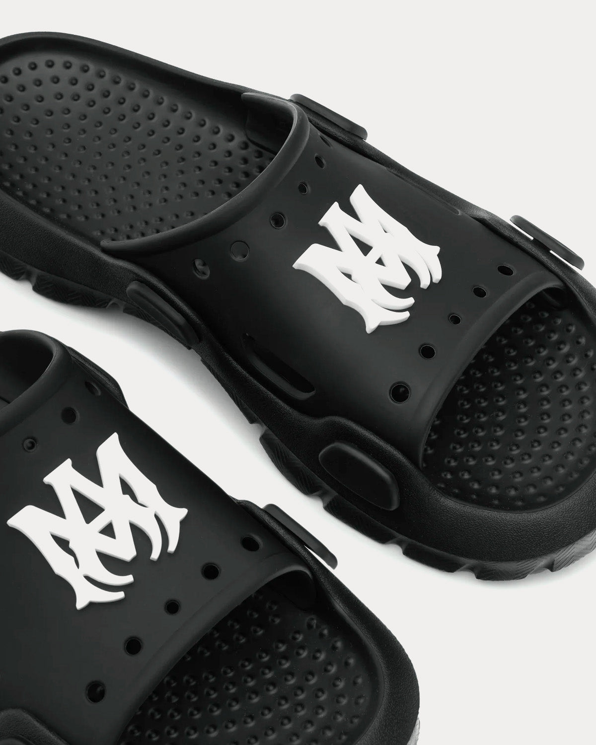 AMIRI Sunday Black Slides - Sneak in Peace