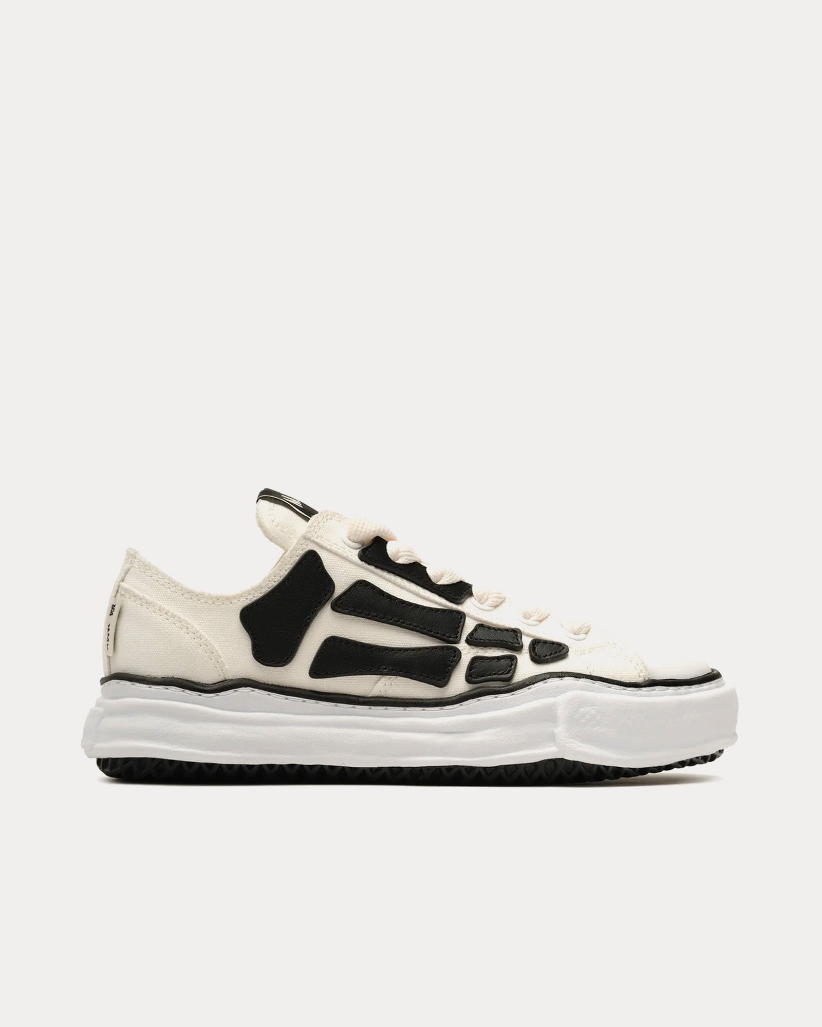 AMIRI x Mihara Yasuhiro Men's MMY Bones Alabaster / Black Low Top ...