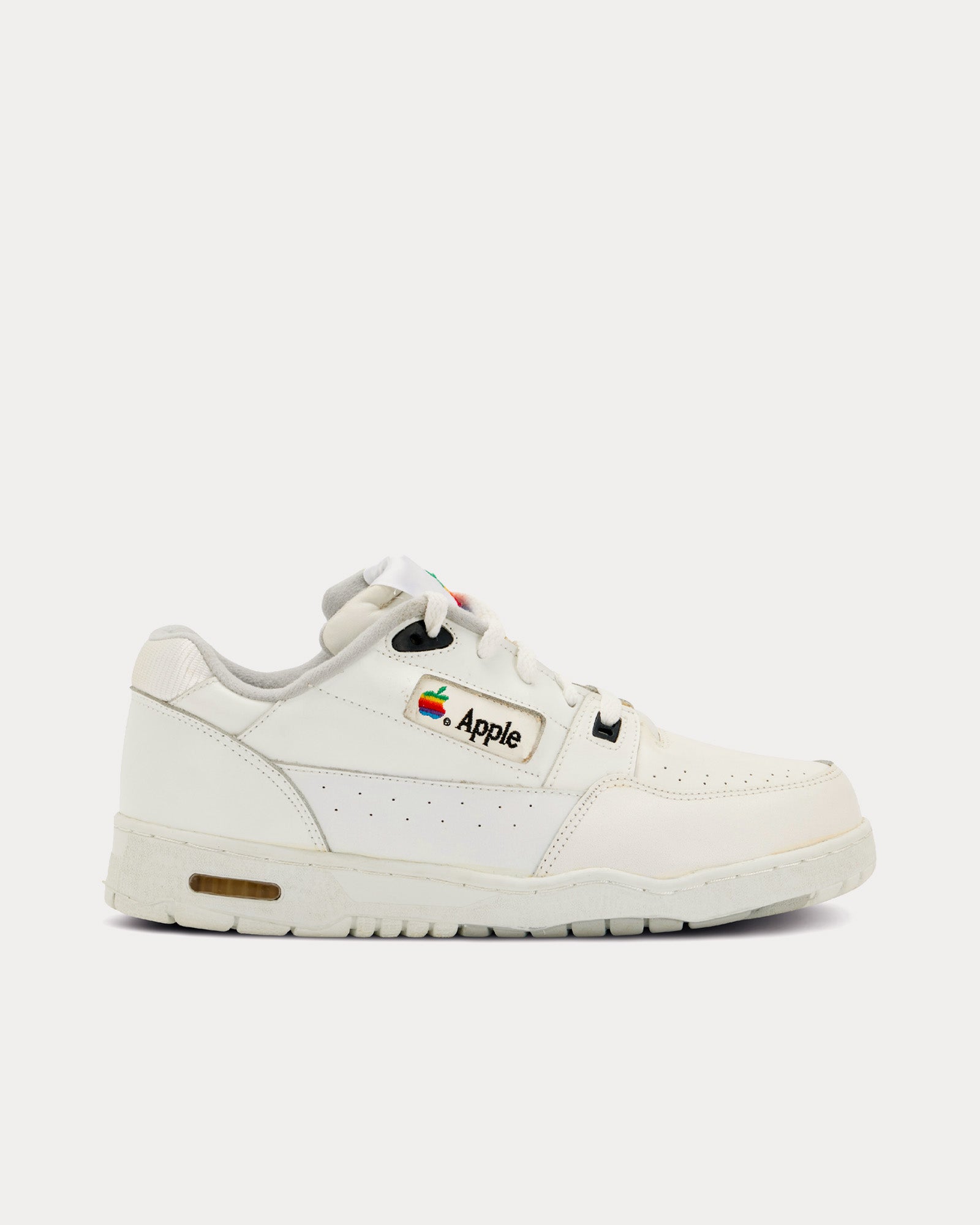 Apple Unisex Omega Sports Apple Computer White Low Top Sneakers & Trainers