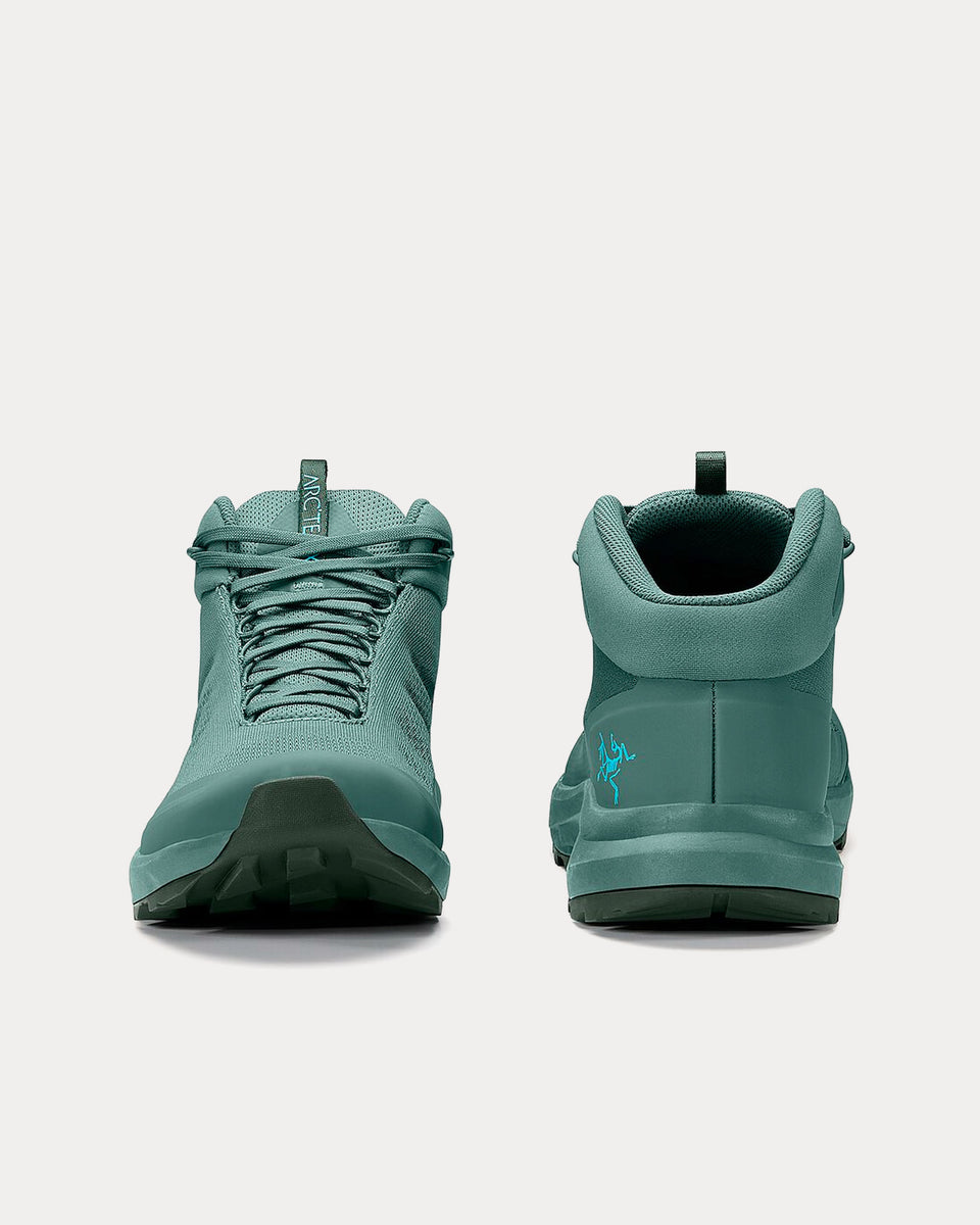 Arc'teryx Aerios Aura Mid Boxcar / Conifer Running Shoes - Sneak in Peace