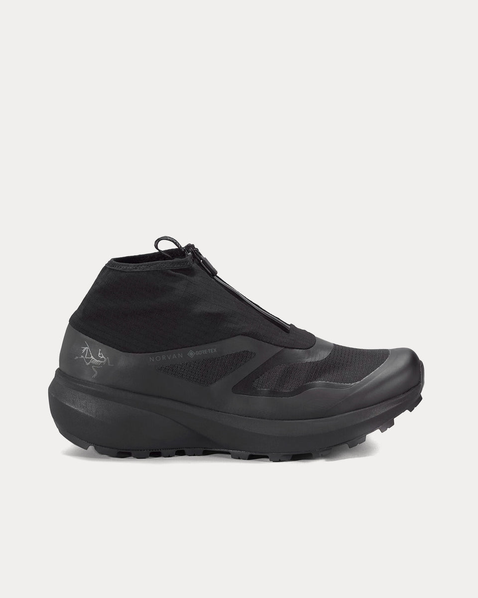 Arc'teryx Norvan Nivalis GTX Black / Black Running Shoes - Sneak in Peace