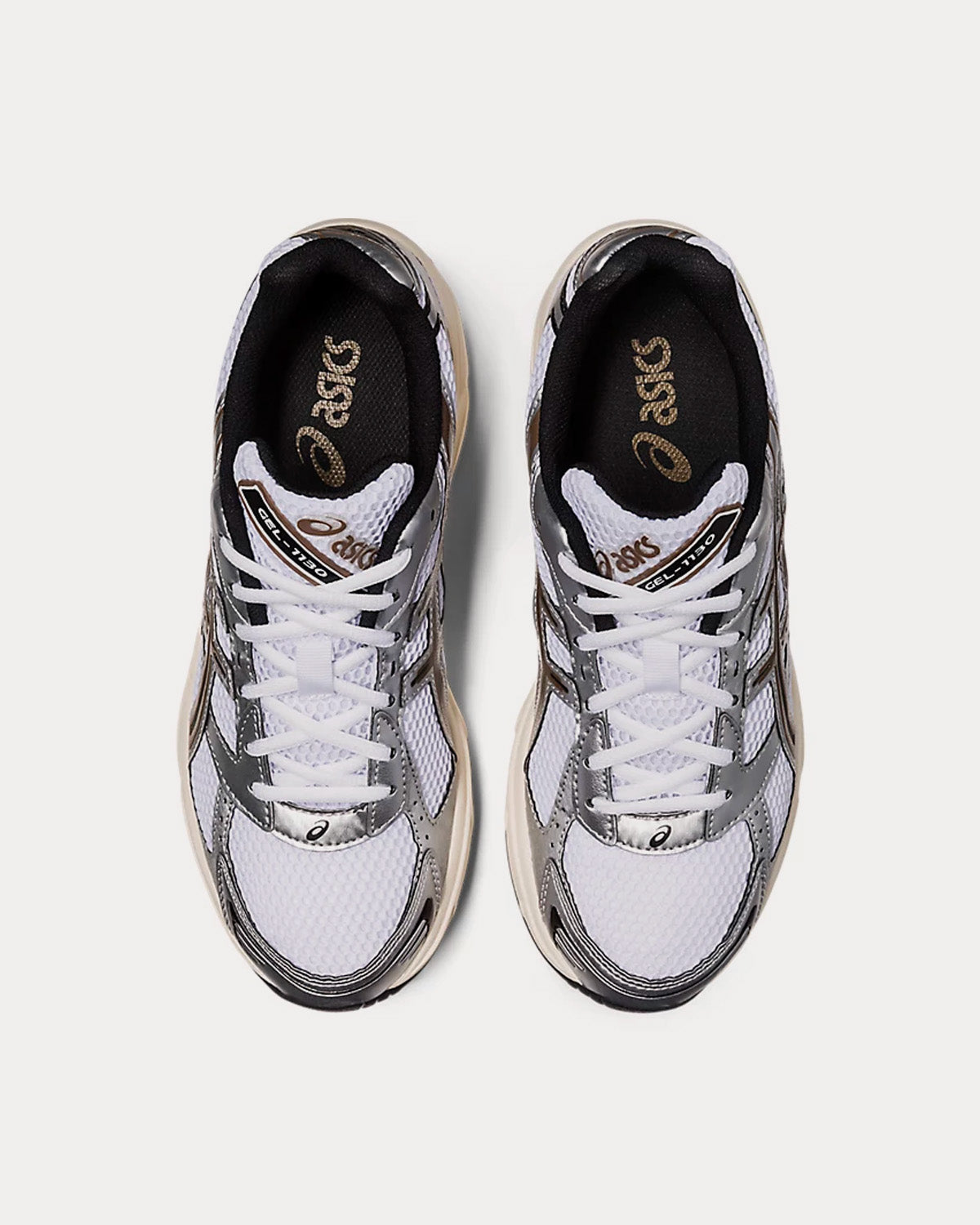 Asics Gel-1130 White / Clay Canyon Low Top Sneakers - Sneak in Peace