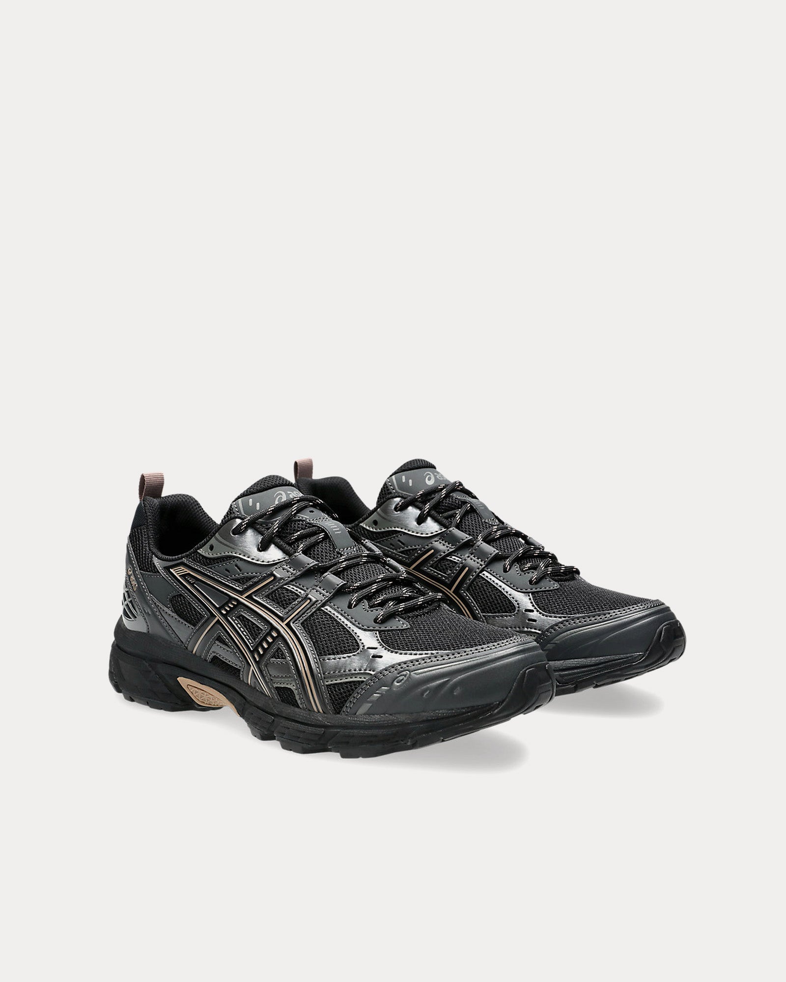 Asics Unisex Gel-Nunobiki Black / Taupe Grey Low Top Sneakers & Trainers