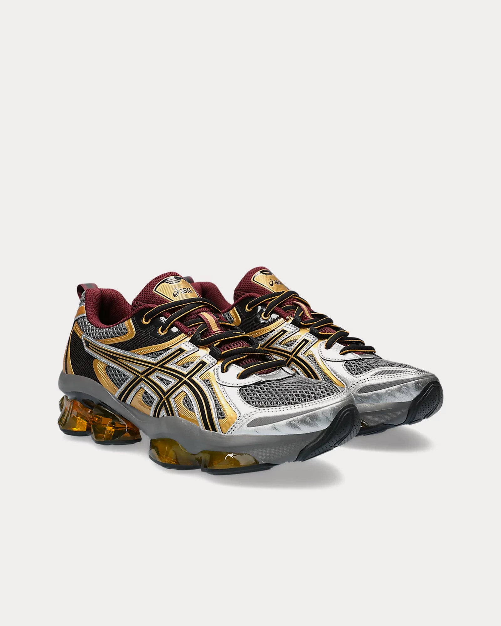 Asics Men's Gel-Quantum Kinetic Carbon / Pure Gold Low Top Sneakers ...