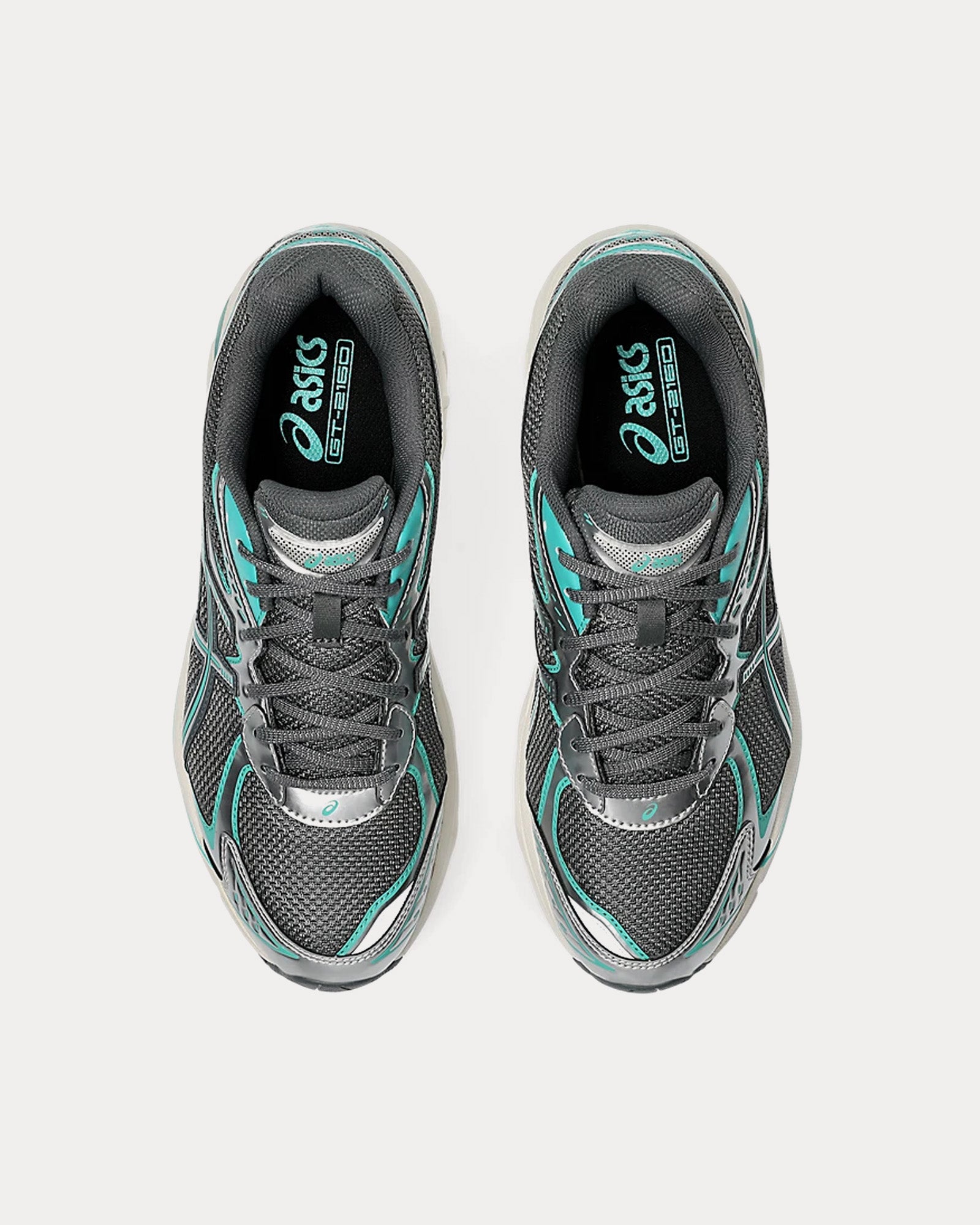 Asics Unisex GT-2160 Steel Grey / Waterfall Low Top Sneakers & Trainers