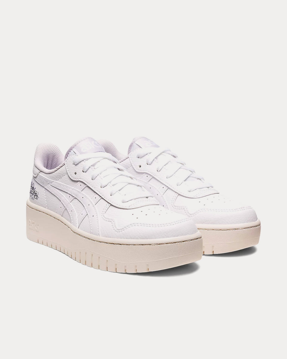 Asics Japan S PF White / Lilac Hint Low Top Sneakers - Sneak in Peace